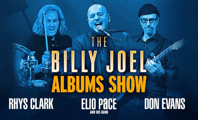 The Billy Joel ALBUMS SHOW starring Elio Pace and his band | What's On | The Lowry